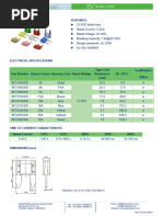 Skru Push Button Data Sheet | PDF | Amplifier | Switch