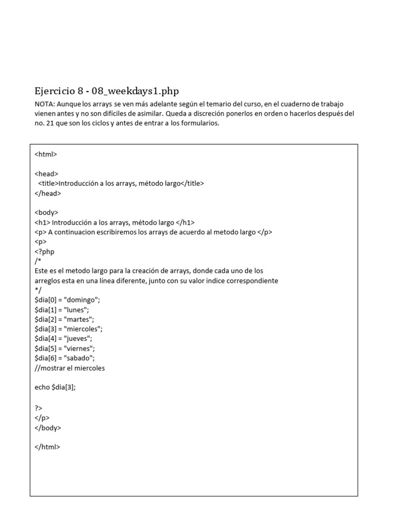 Actividad #3 de PHP, David Elias Ciprian Javier | PDF | Php | Ciencias de la Computación