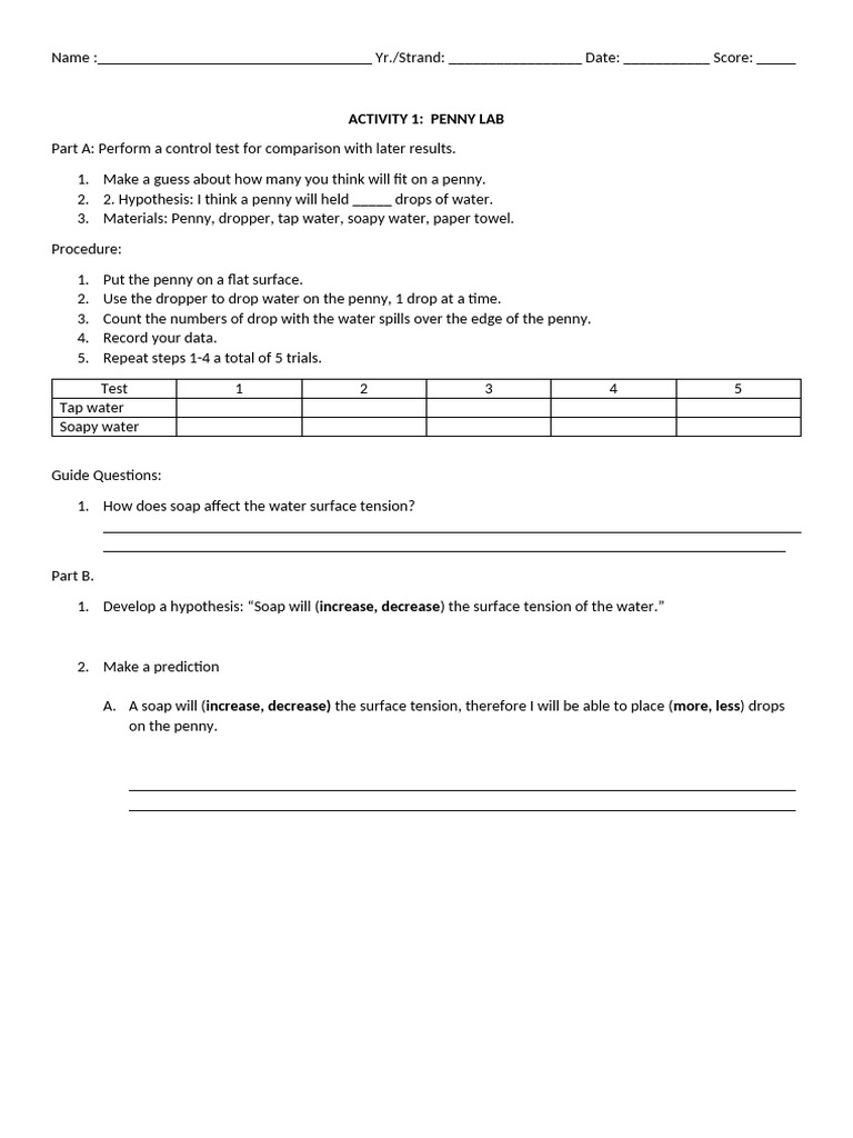 Act.2 PENNY LAB | PDF