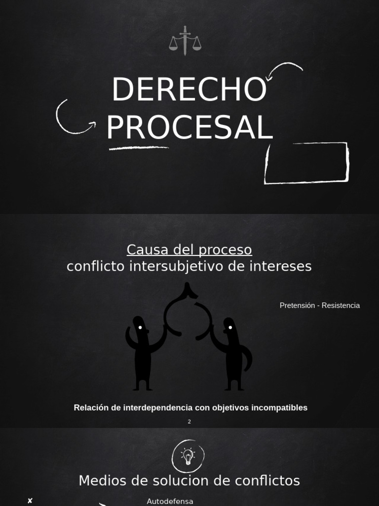 El Derecho Procesal | PDF | Ley procesal | Caso de ley
