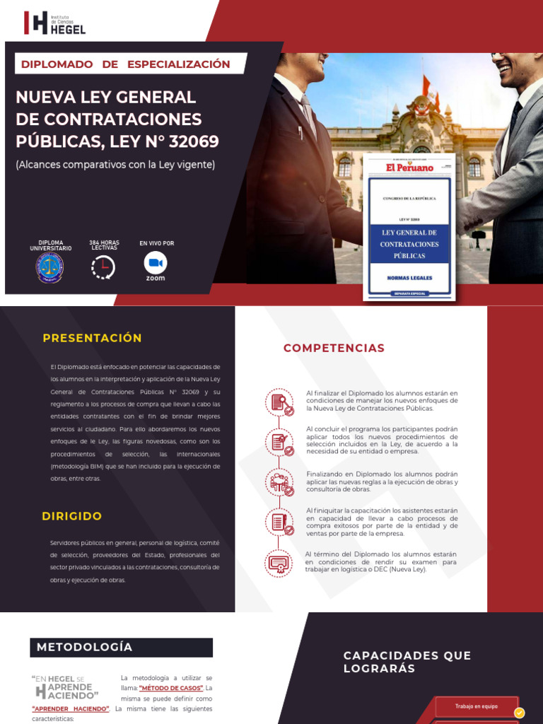 DECE BROCHURE NUEVA LEY v2 | PDF | Arbitraje | Mercado (economía)