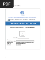 Wil Logbook 2025 DTRSM1 Original2025 | PDF | Learning | Tourism