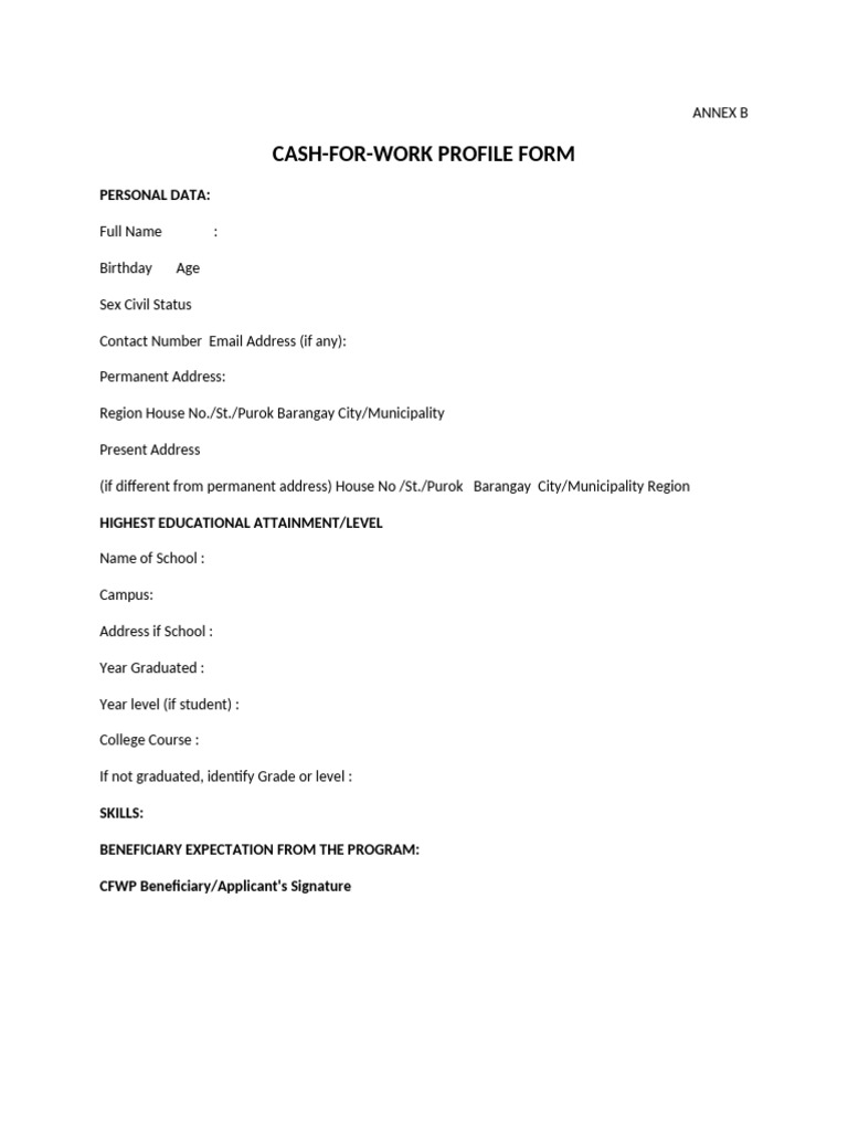 Annex B-Wps Office | PDF