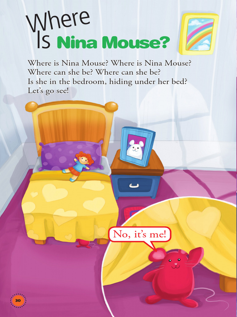 Where Is Nina the Mouse? | PDF | Home | Room