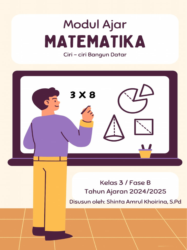 Modul Ajar - MTK - Geometri | PDF