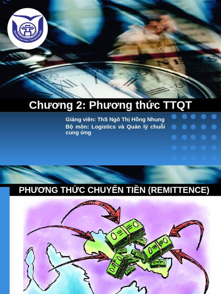 Chapter 2 Phương TH C TTQT | PDF