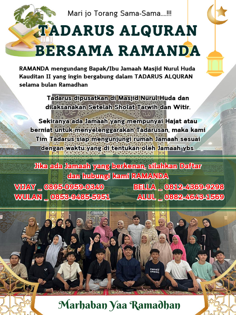 Flyer Tadarus Ok-Compressed | PDF