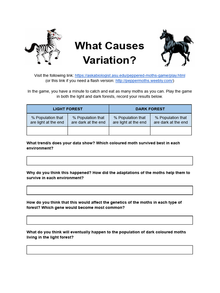 Lesson 2 - What Causes Variation | PDF