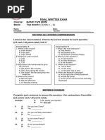Project - 3 Unit 4 Answer Key and Audio Script | PDF | London ...