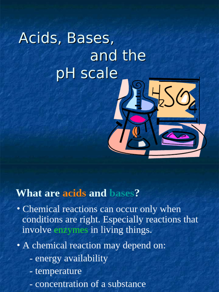 Acids Bases and The PH Scale | PDF | Ph | Acid