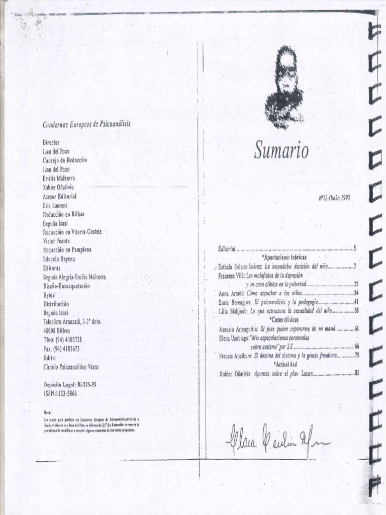 La Insondable Decisión Del Niño | PDF