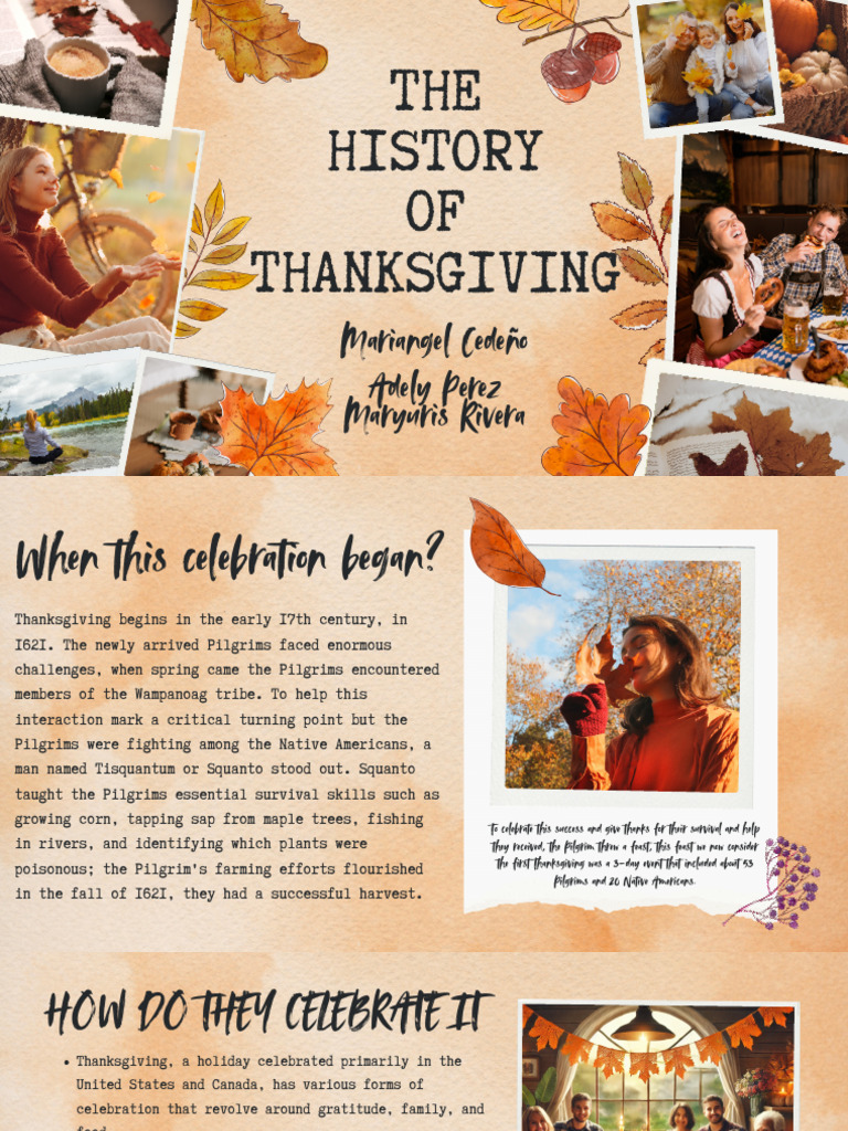 The History of Thanksgiving 20241118 - 231911 - 0000 | PDF ...