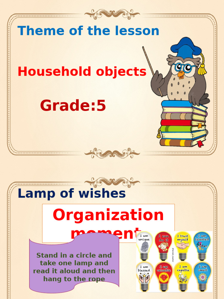 Household Objects | PDF