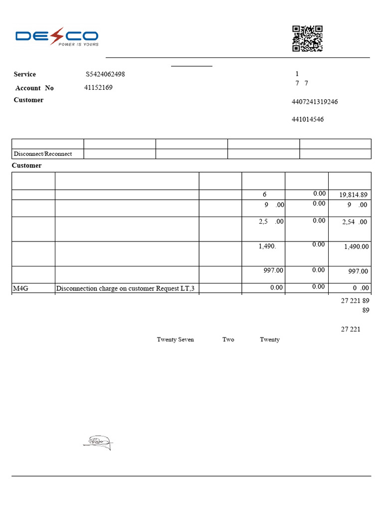Desco - Material - Bill - Verified - Report-202409050646 New CONNECTION ...