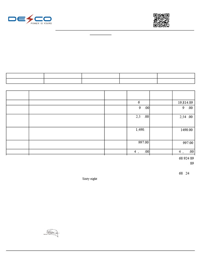 Desco - Material - Bill - Verified - Report-202409050646 Old CONNECTION ...