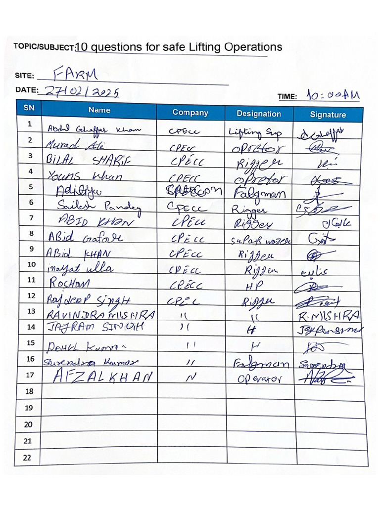 10 Questions Signatures | PDF