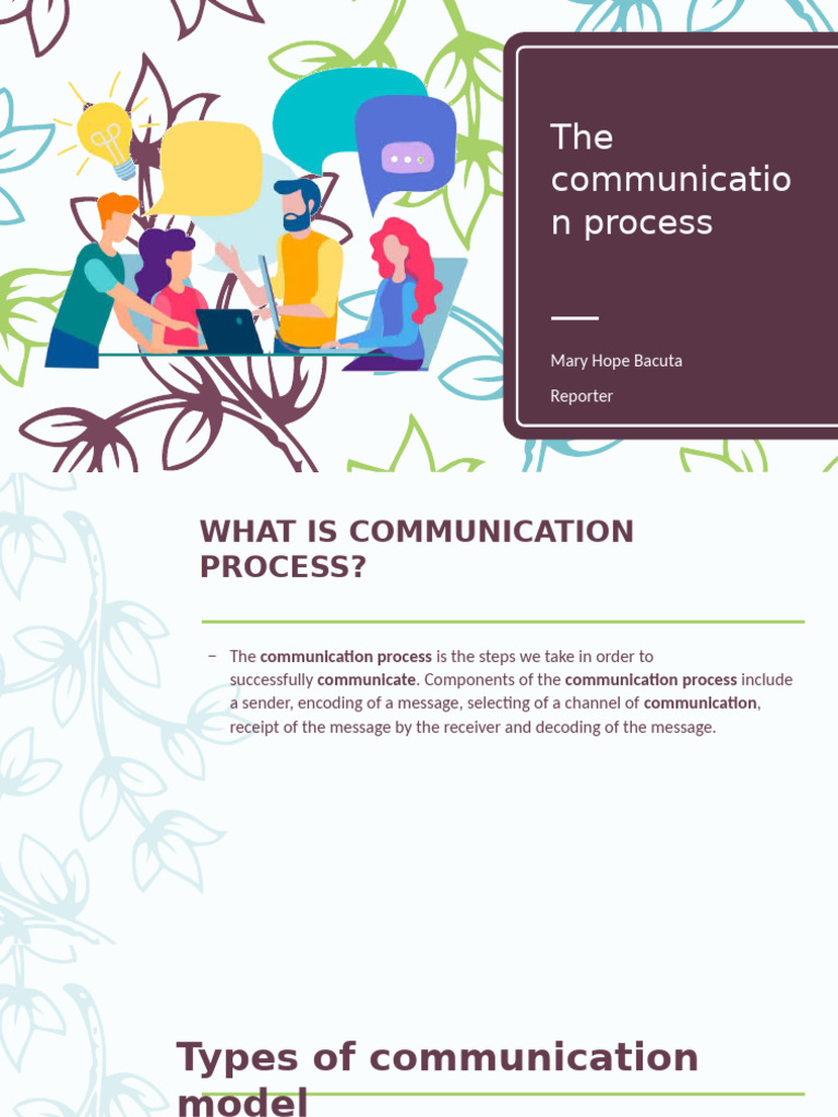 The-communication-process | PDF