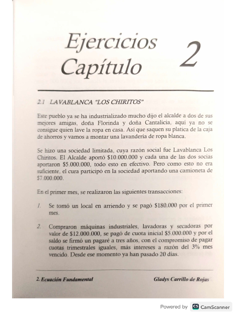 Ejercicios Cap 2 Ecuación Fundamental | PDF