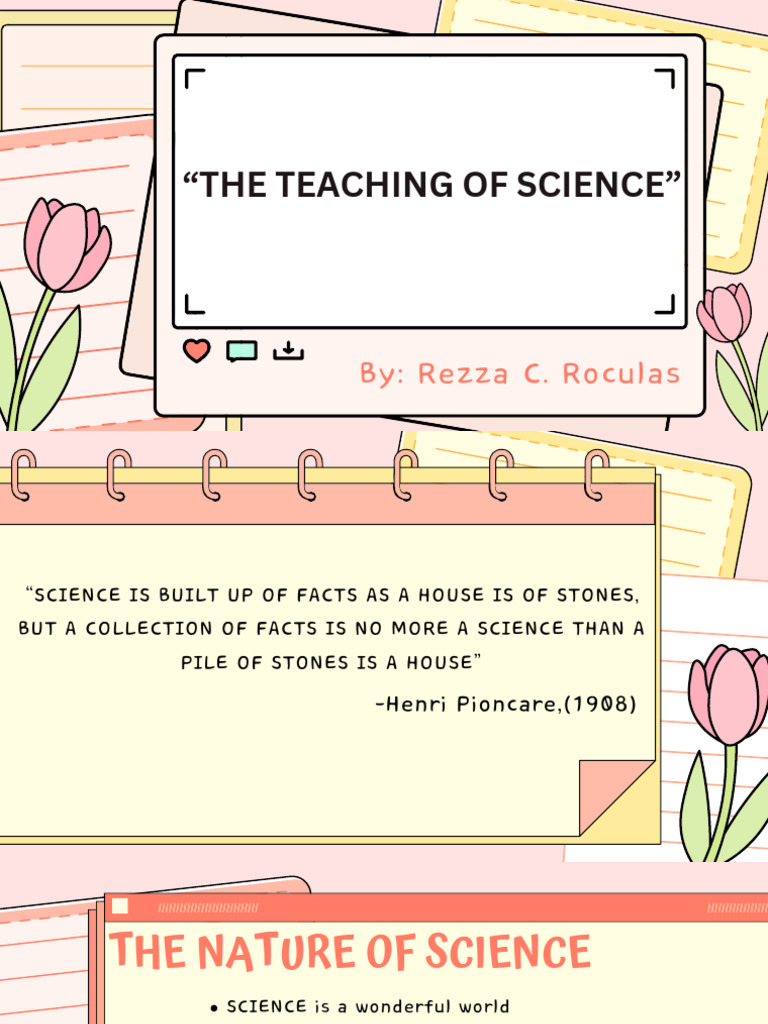 Pink Pastel Cute Illustration Presentation | PDF | Science | Knowledge