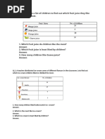 GRADE 2 Data Handling Worksheet | PDF
