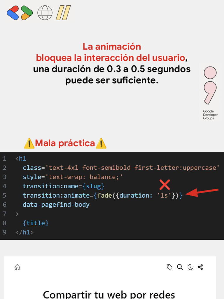 2024 View Transitions API Con Astro - Devfest-56-78 | PDF | Informática | Software