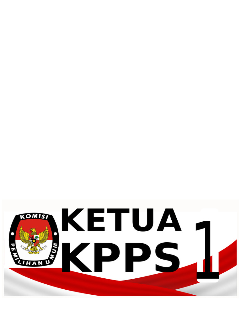 PAPAN NAMA KPPS | PDF