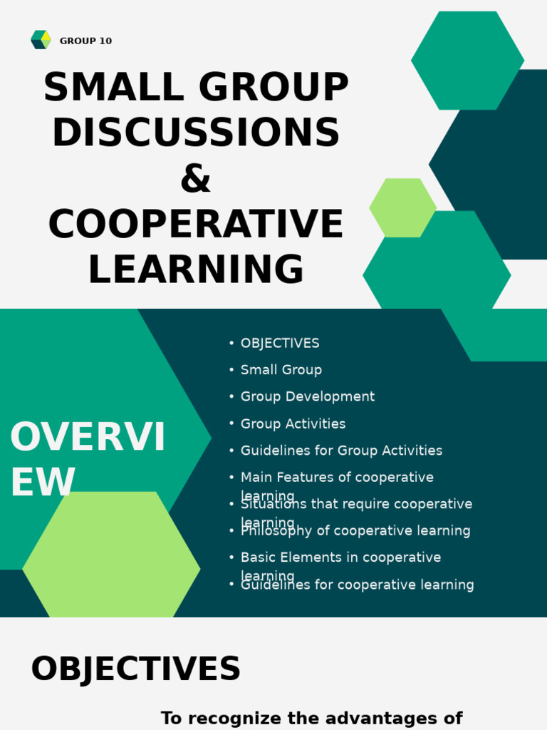 Small Group & Cooperative Learning | PDF | Learning | Teachers