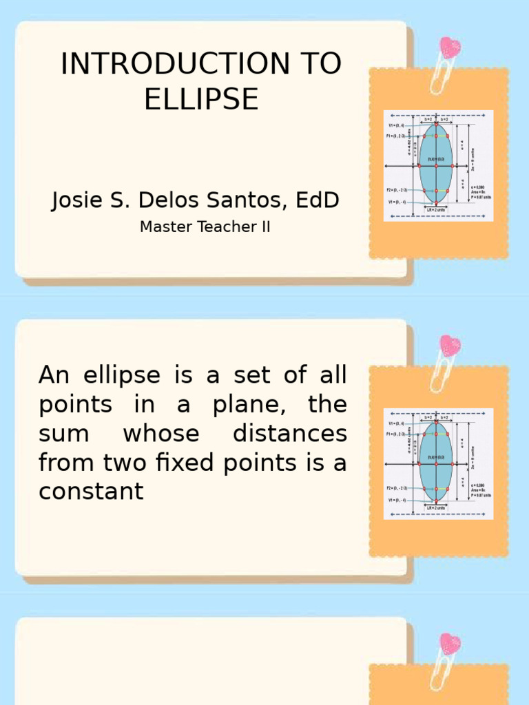 Inbound 3282384721115332011 | PDF | Ellipse | Analytic Geometry