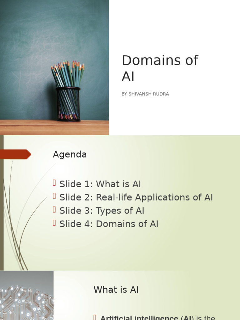 Understanding AI: Types and Applications | PDF