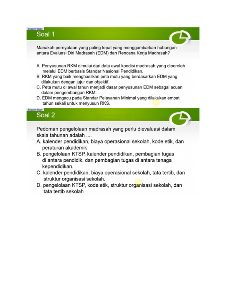 Contoh Soal 1 | PDF