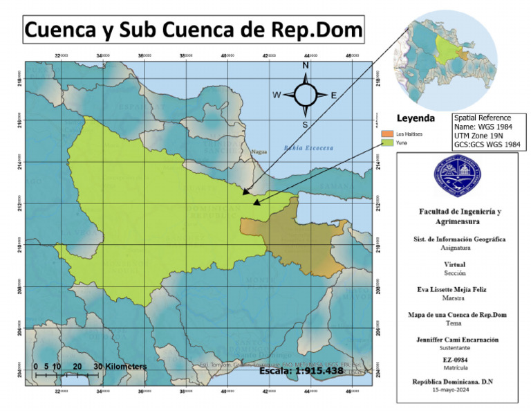 Layout3 PRACTICA 10 MAPA CUENCA RD | PDF