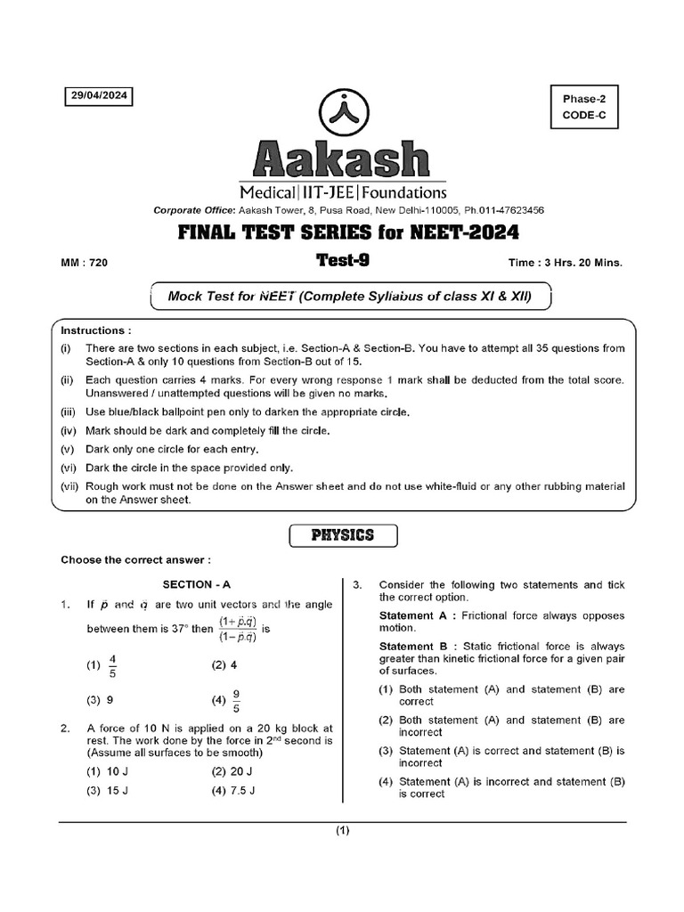 FTS 09 C P2 29 04 2024 | PDF