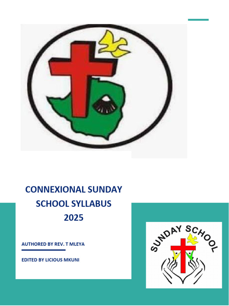Sunday School Syllubus Final 2025 | PDF | Jesus | Faith