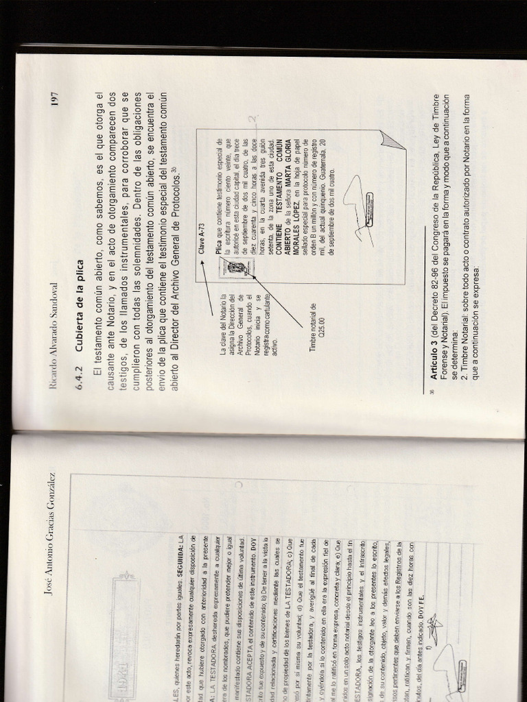 Ejemplo de Plica Documental | PDF