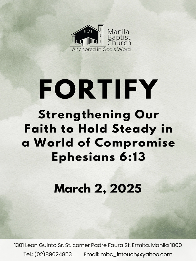 MBC E-Bulletin - March 2, 2025 | PDF | Christian Worship And Liturgy ...