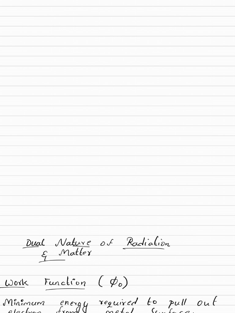 Dual Nature RM Notes | PDF