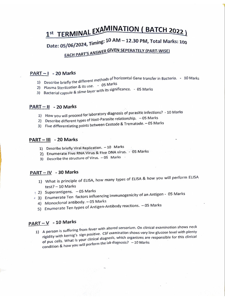 Micro 1st Terminal 22 Batch | PDF