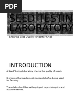 Seed Sampling Principles and Procedures | PDF | Sampling (Statistics ...