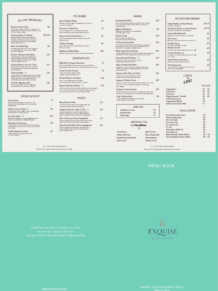 Menu Gunawarman | PDF