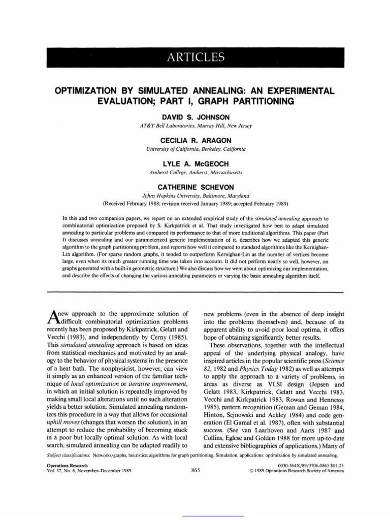 Annealing pt1 | PDF | Mathematical Optimization | Algorithms