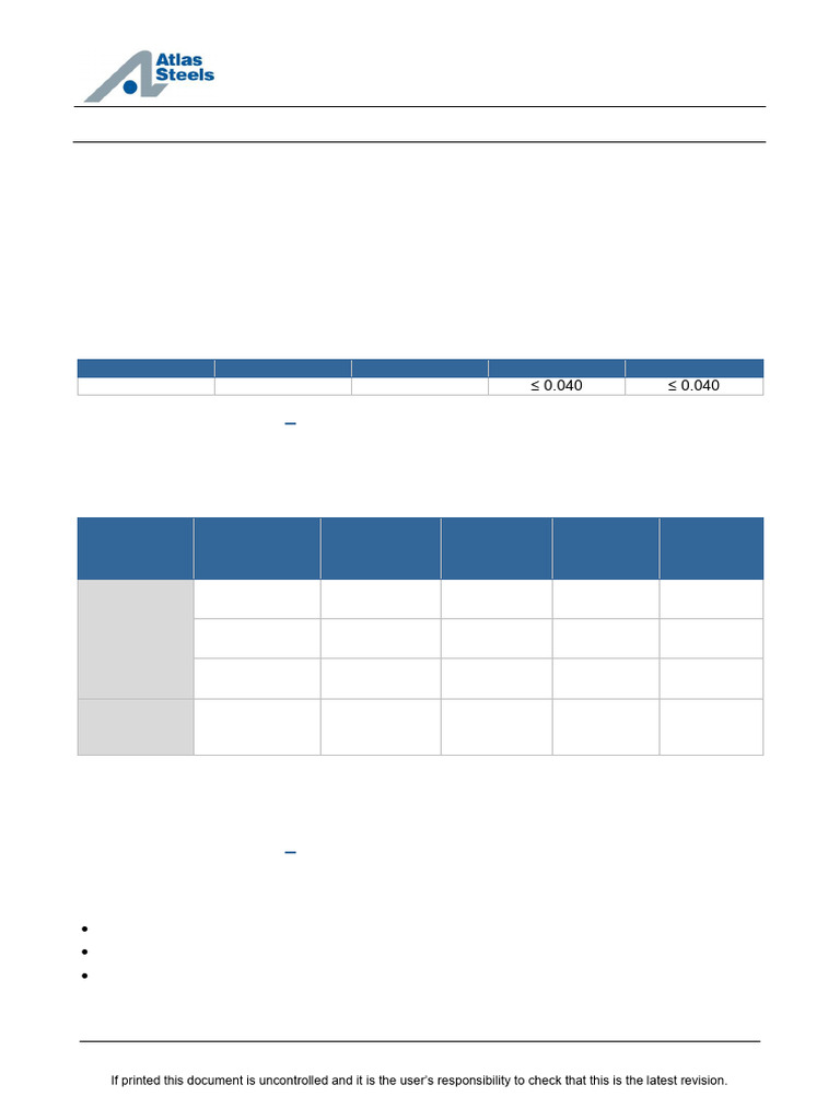 Medium Tensile Carbon Steel Bar 1045 Grade Data Sheet 10 09 21 2 | PDF ...