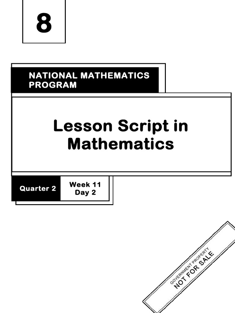Lesson Script: Cartesian Plane for 8th Grade | PDF | Cartesian ...