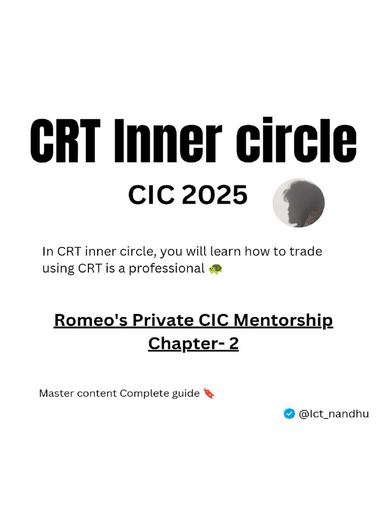 CIC Mentorship Chapter 2 Notes | PDF