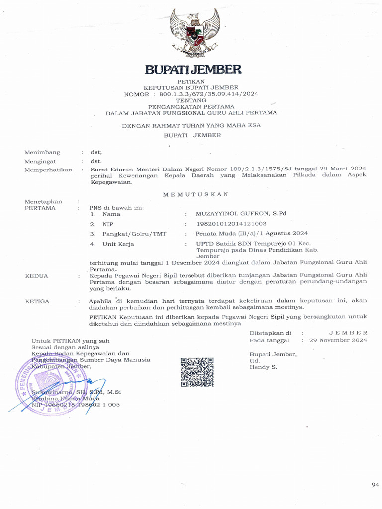 Jabfung | PDF