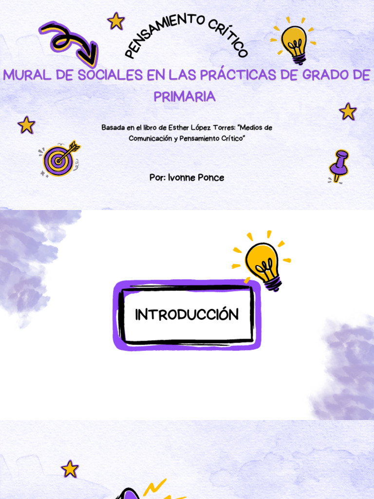 Presentacion Sobre Tema Del Libro Ivonne Ponce | PDF