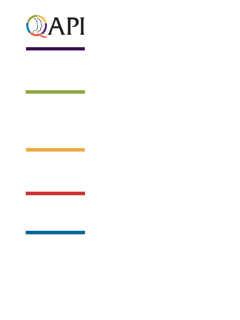 QAPI Elements | PDF | Leadership | Nursing