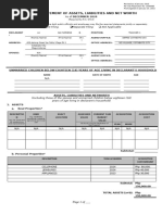 2024 SALN Form Instructions and Sample | PDF