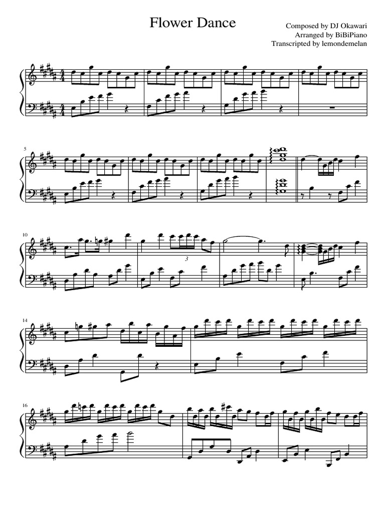Flower Dance | PDF