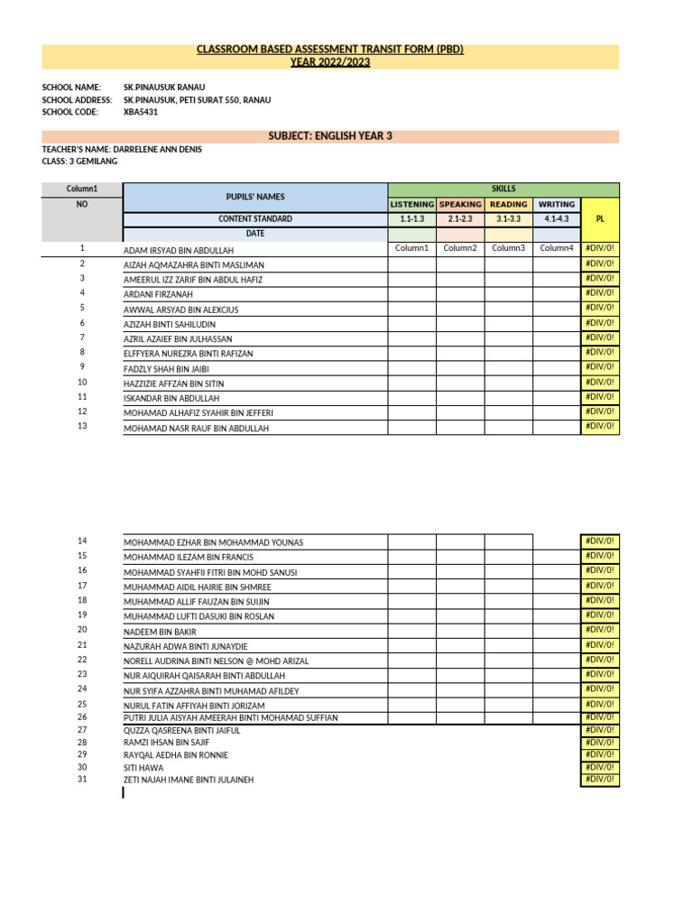 Transit Form Eng Y3 (Overall) Print | PDF