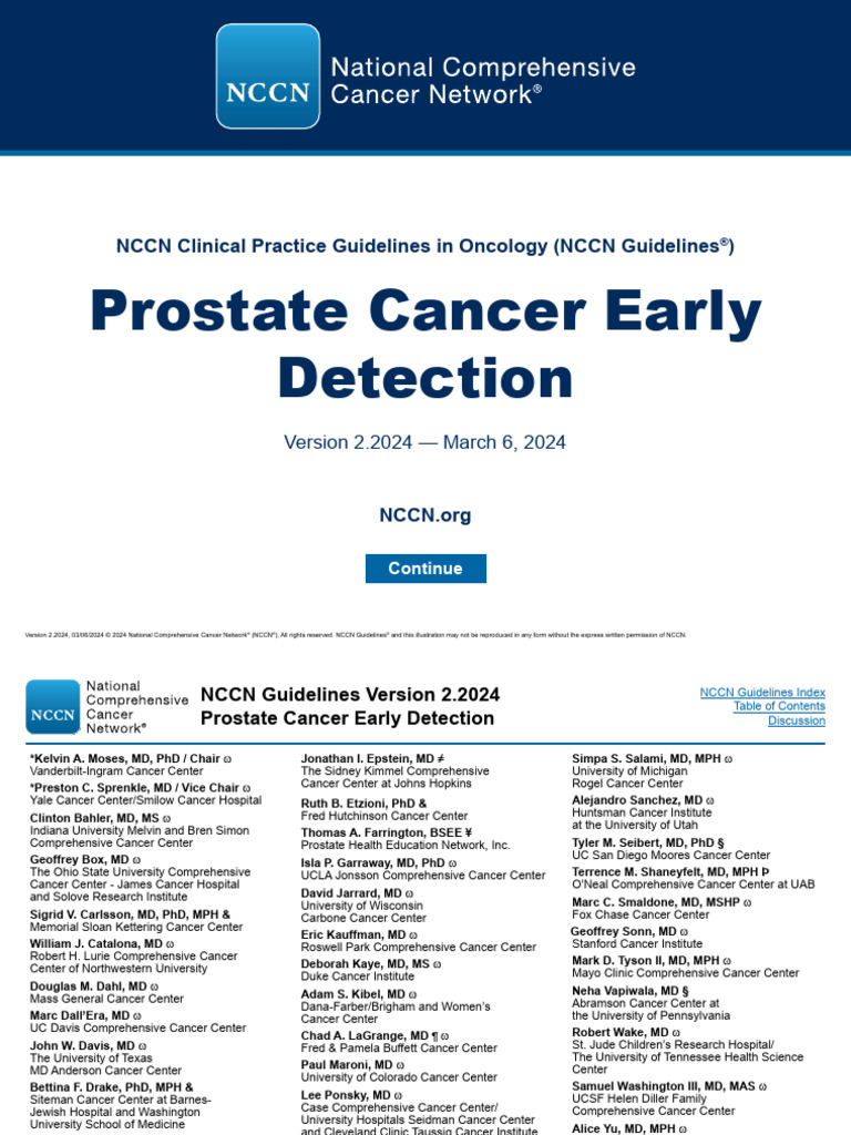 Deteccion de Ca de Prostata | PDF | Prostate Specific Antigen | Prostate Cancer